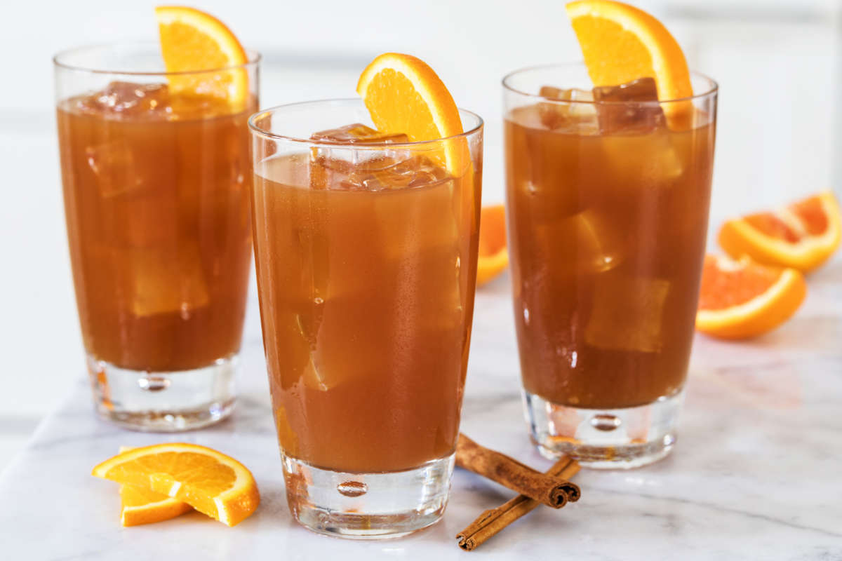 Orange-Cranberry Spiced Iced Tea Recipe - Luzianne Tea