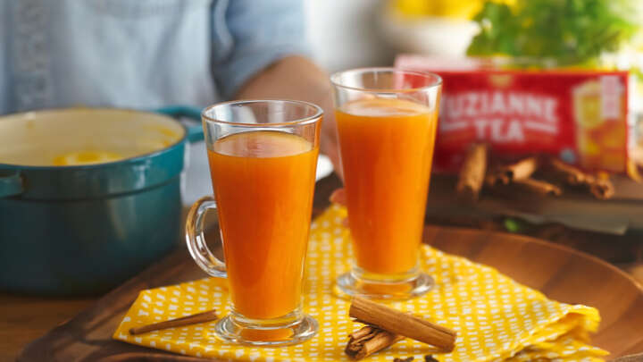 Hot Holiday Spiced Tea Recipe - Luzianne Tea
