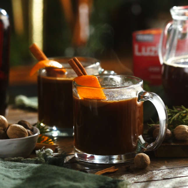 Hot Buttered Rum and Tea Toddy Recipe - Luzianne Tea