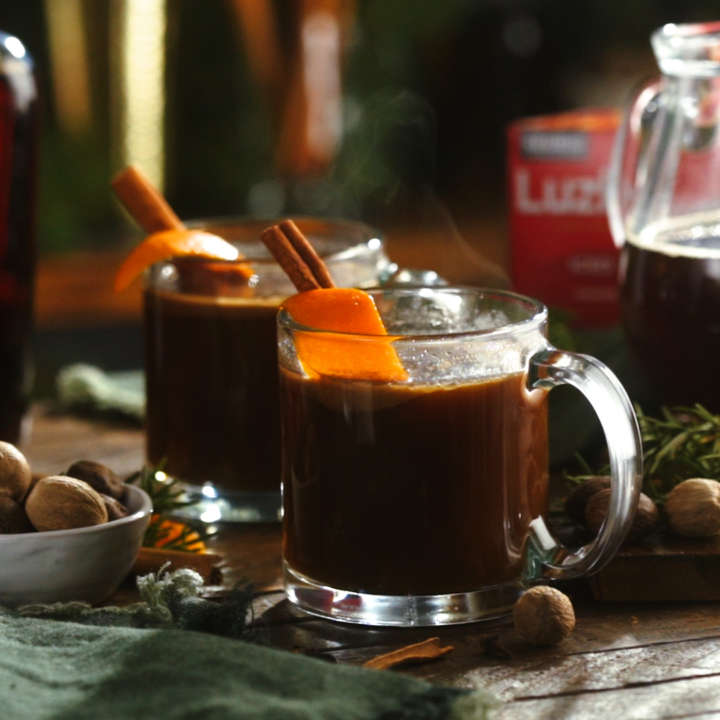Hot Buttered Rum and Tea Toddy Recipe - Luzianne Tea