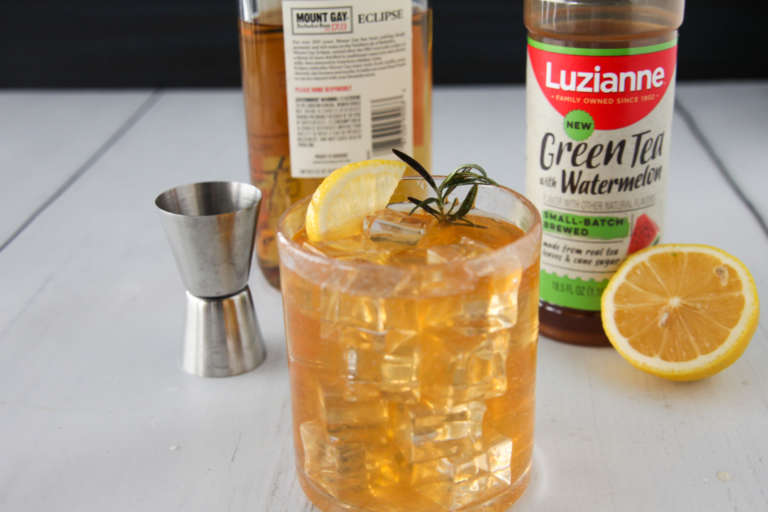 Spiked Watermelon Hibiscus Iced Tea Recipe - Luzianne Tea