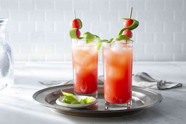 Spiked Watermelon Hibiscus Iced Tea Recipe - Luzianne Tea