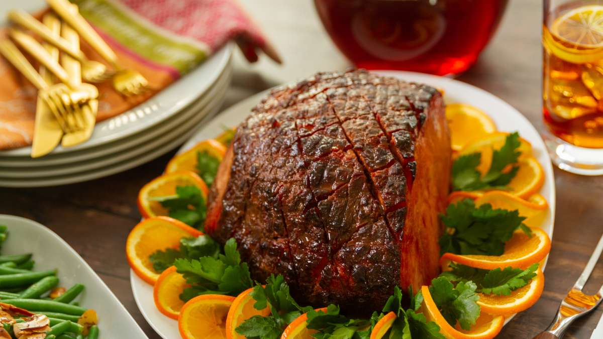 Sweet Tea Glazed Ham Recipe - Luzianne Tea