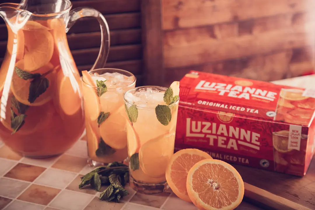 Glass of Luzianne® Iced Tea Recipe - Luzianne Tea